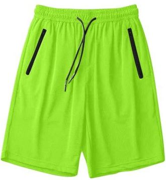 Generic Short cargo extensible pour homme - Short cargo d&eacute;contract&eacute; avec poches - Pour la marche, le sport - Pour la course &agrave; pied - Pantalon de sport - Coupe