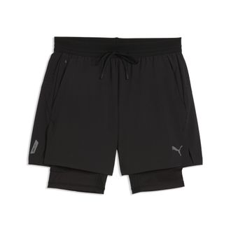 Puma PWRMODE 2-in-1 Stretch Gewebte Shorts Herren, Accessoires, Schwarz, 3XL