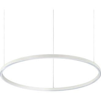 Ideal Lux Ideal Lux - oracle slim Plafonnier led rond int&eacute;gr&eacute; &agrave; intensit&eacute; variable de 70 cm, 4 000 k, blanc