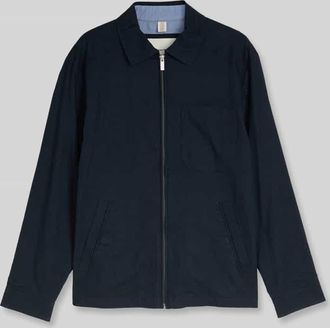 Tom Tailor Regular Fit Blouson aus Leinen-Baumwolle-Mix
