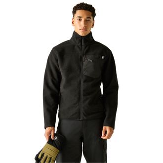 Dare 2B Dare 2B - Camber Fleecejacke f&uuml;r Herren, Teddyfleece (Schwarz)