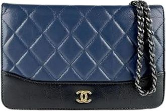 Chanel Pre-owned Wallet On Chain - - Pre-owned - Damen - Blau - ONE SIZE