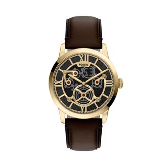 Fossil Uhr Fossil Townsman Big Tic FS6190 Braun