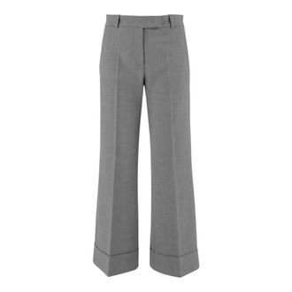Ql2 Quelledue Melodia150 Wollhose - - Trousers - Damen - Grau - XL