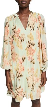 Esprit Damen 032EO1E320 Kleid, 343/PASTEL Green 4, 34