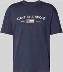 GANT T-Shirt mit Label-Print