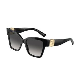 Dolce & Gabbana Schwarze Graue Sonnenbrille Dg4470 - - Accessories - Damen - Schwarzk - 54 MM