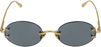 Linda Farrow Stella Sonnenbrille - - Accessories - Damen - Gelb - 51 MM