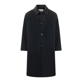 Amaranto Einreiher-Mantel - - Coats - Herren - Blau - S