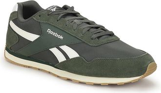 Reebok Unisex Glide Low Sneaker, Grit Green Grit Green Chalk, 37.5 EU