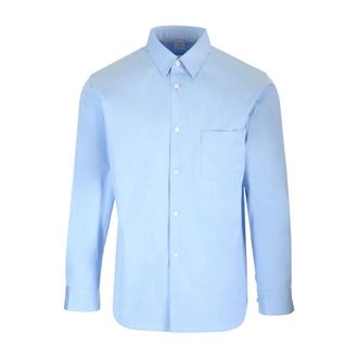 Comme Des Gar&ccedil;ons Baumwoll-Popeline-Hemd - - Shirts - Herren - Blau - S