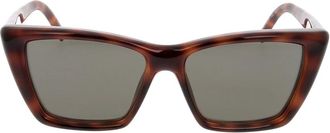Saint Laurent Sonnenbrille - - Accessories - Damen - Braun - ONE SIZE