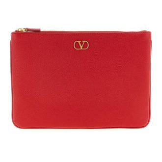 Valentino Garavani Femme, Accessoires, Rouge, Taille: ONE Size VLogo Signature Clutch