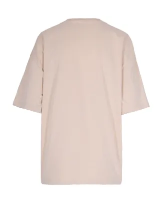 A.P.C. Womens T-Shirt Ecru Organic Cotton T-Shirts & Jerseys