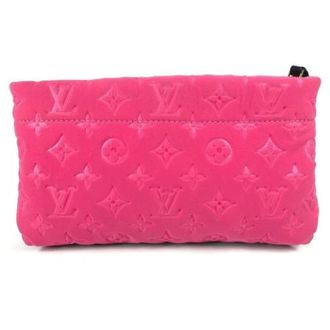 Louis Vuitton Pochette Vintage en Toile Pre-owned - Femme - Pre-owned - Rose - Taille: ONE Size