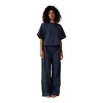 Alchemist Moonflower Hose - - Trousers - Damen - Blau - 2XL