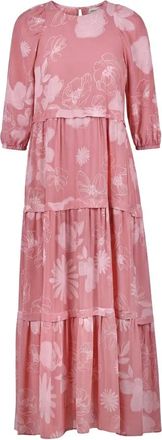 Alessia Santi Femme, Robes, Rose, Taille: 36 FR Abito lungo Ombretto