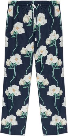 Kenzo Femme, Pantalons, Bleu, Taille: 36 FR Pantalon &agrave; motif floral