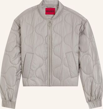 HUGO BOSS Hugo Jacket Fulan-3 Relaxed Fit grau