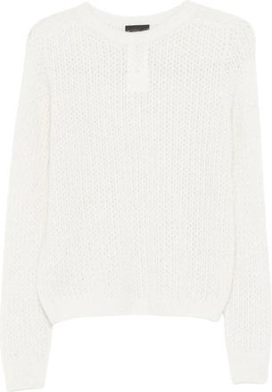 Liu Jo Damen, Strickwaren, Weiß, XSGröße