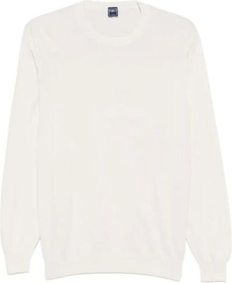 Fedeli Homme, Pulls, Beige, Taille: 2XL Maille de coton