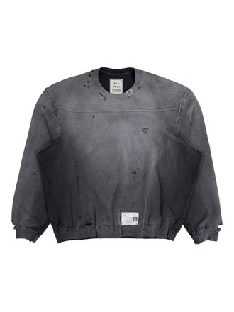 Miharayasuhiro pull &agrave; col rond - Gris