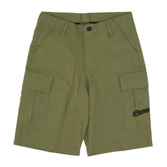 PROPAGANDA Milit&auml;rgr&uuml;ne Cargo Shorts - - Shorts - Herren - Gr&uuml;n - L