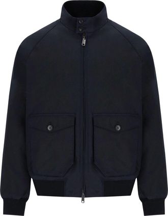 Baracuta BOMBER G9 WAXED BLEU BARACUTA