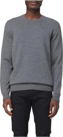 Drumohr Homme, Pulls, Gris, Taille: L Pull Ras du Cou