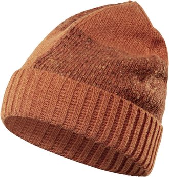 Falke Unisex Beanie-M&uuml;tze Rustique U Be Wolle schnelltrocknend warm 1 St&uuml;ck, Orange Carrot Melange 8932, OneSize