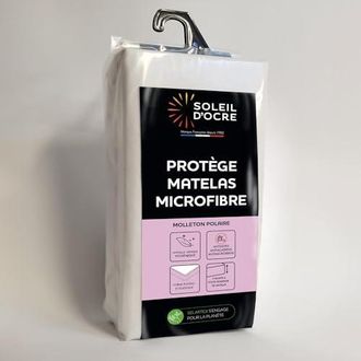 Soleil d'Ocre Matratzenschoner, Weiß, 140x190 cm