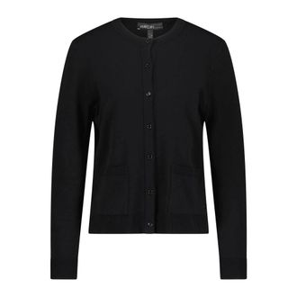 Marc Cain Viskose-Mix Cardigan - - Knitwear - Damen - Schwarzk - 2XL
