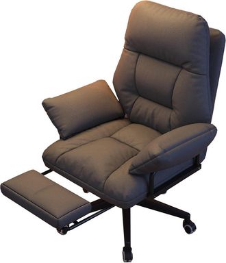 Generic Hochlehner-Schreibtischstuhl,ergonomischer Homeoffice-Schreibtischstuhl Liegefunktion,Bequeme R&uuml;ckenlehne Computerspiele,komfortabler Sessel Arbeitszi