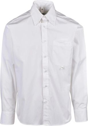 Maison Margiela Homme, Chemises, Blanc, Taille: S Over Shirt