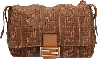Fendi Mittlere Schultertasche Mamma Baguette