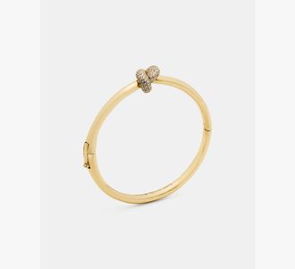 Kate Spade New York Kate Spade Sailors Knot Pave-Scharnierarmreif f&uuml;r Frauen in Klar/Gold