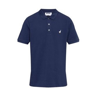 Moschino Polo Shirt - - Tops - Herren - Blau - L
