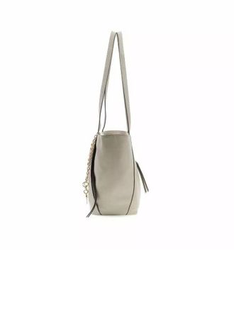 Guess Womens Tote Bag Light Taupe Polyurethane - Tote-Bags