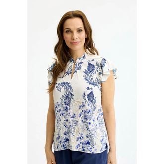 In Front IN Front, Femme, Blouses et Chemises, Bleu, Taille: 46 FR Blouses