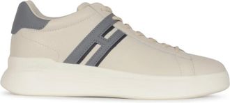 Hogan Homme, Chaussures, Beige, Taille: 42 1/2 EU H580 Allacciato H Profilo