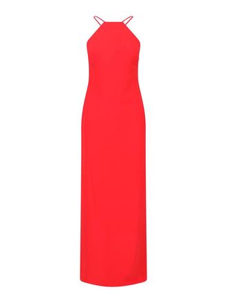 Lauren Ralph Lauren Robe Au Genou - Rouge