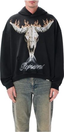 Represent Represent, Homme, Sweatshirts et sweats &agrave; capuche, Noir, Taille: XL British Cowboys Sweat &agrave; capuche