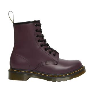 Dr. Martens 1460 Glattleder Schn&uuml;rstiefel - - Shoes - Damen - Rot - 37 EU