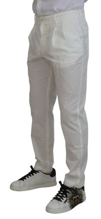 Dolce & Gabbana Mens Cotton Chino White