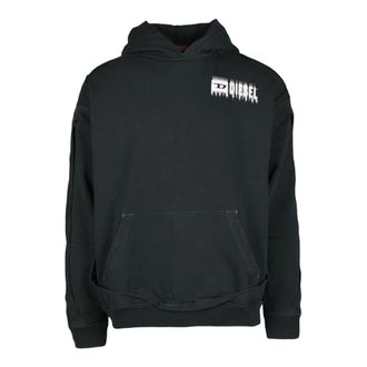 Diesel Sweatshirt - - Sweatshirts & Hoodies - Herren - Schwarzk - XL