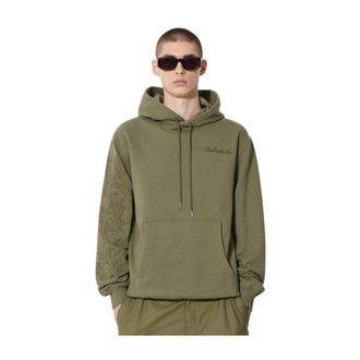 maharishi Dragon Bamboo Kapuzenpullover - - Sweatshirts & Hoodies - Herren - Gr&uuml;n - L