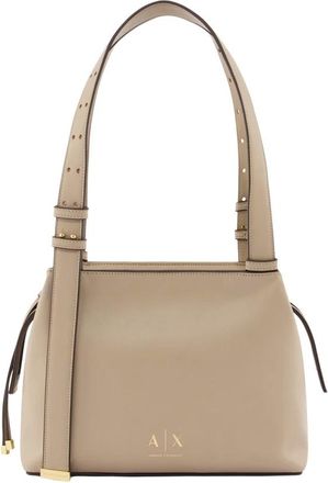 A|X Armani Exchange Femme, Sacs, Beige, Taille: ONE Size Alice S Shoulder Bag