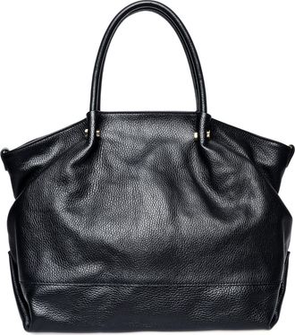 Isabella Rhea Schwarz Rindsledertasche