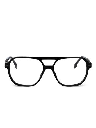 BOSS lunettes de vue &agrave; monture pilote - Noir