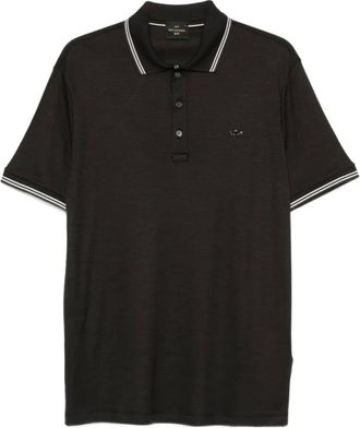 Paul & Shark Homme, Tops, Noir, Taille: M Polo X-Soft Interlock